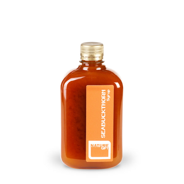 Premium Sea Buckthorn Syrup – Bold, Tangy Flavor, Homegrown – Nature Gift